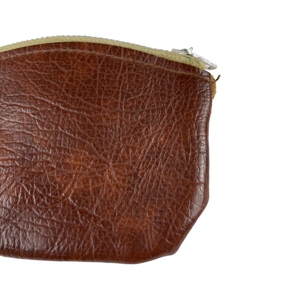 Vintage | Bags | Vintage Embossed Leather Native American Headdress ...
